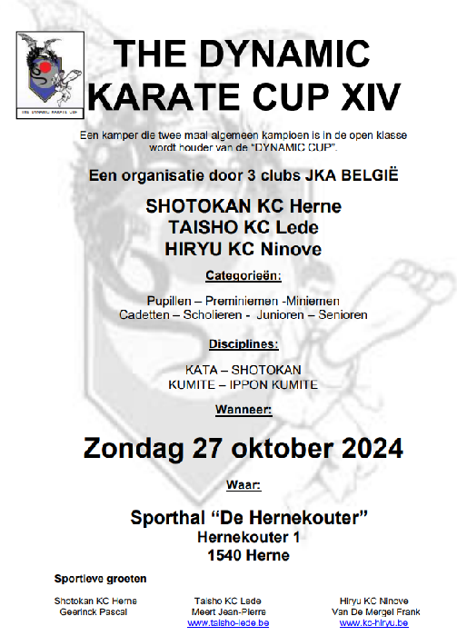 Dynamic cup 2024 :: Shotokan karate Herne
